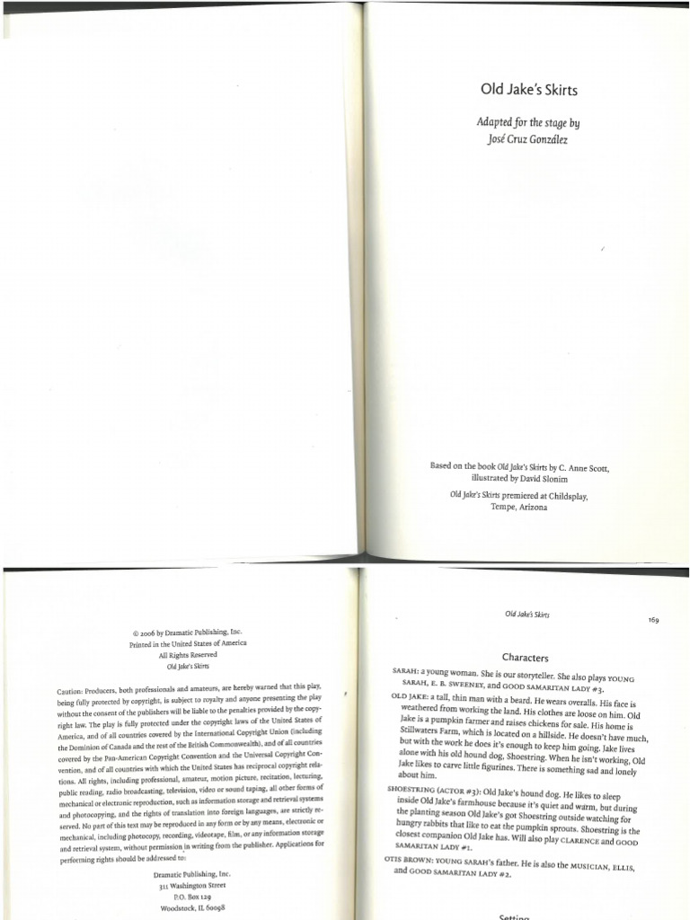 Old Jakes Skirts-José Cruz González (1) | PDF