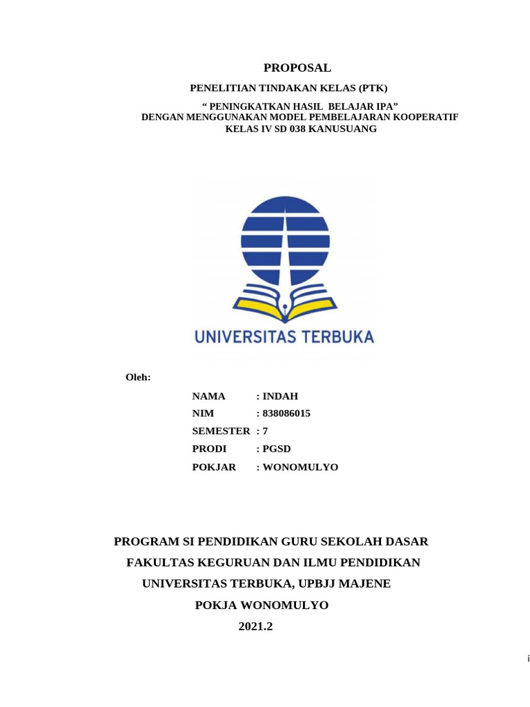 Proposal Tutorial 3 | PDF
