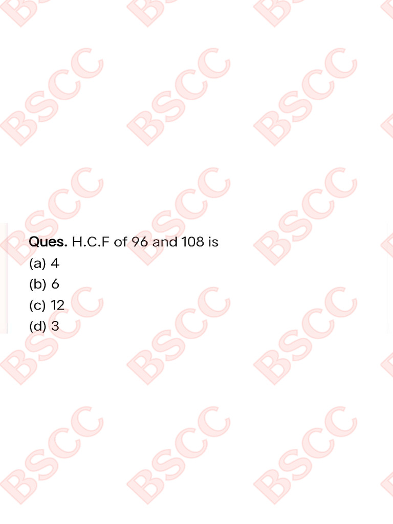 HCF & LCM Class 1 Homework | PDF | Social Programs | Medical And Health Organizations