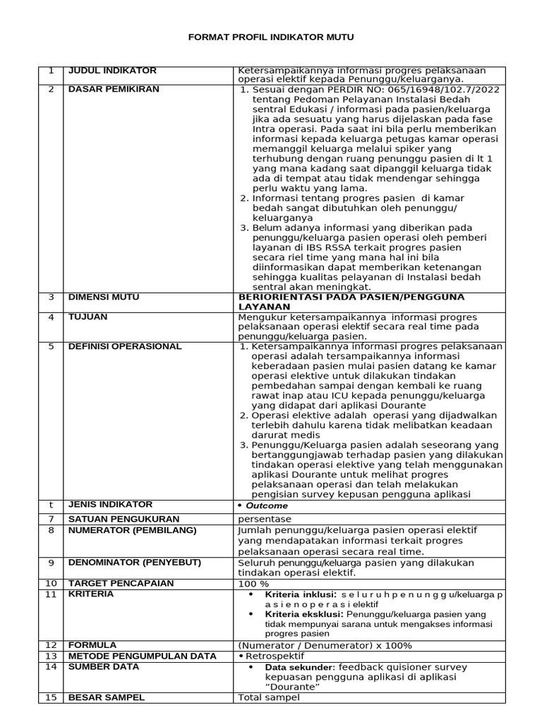 Format Profil Inmut Inocha 2025 Rev 3 | PDF