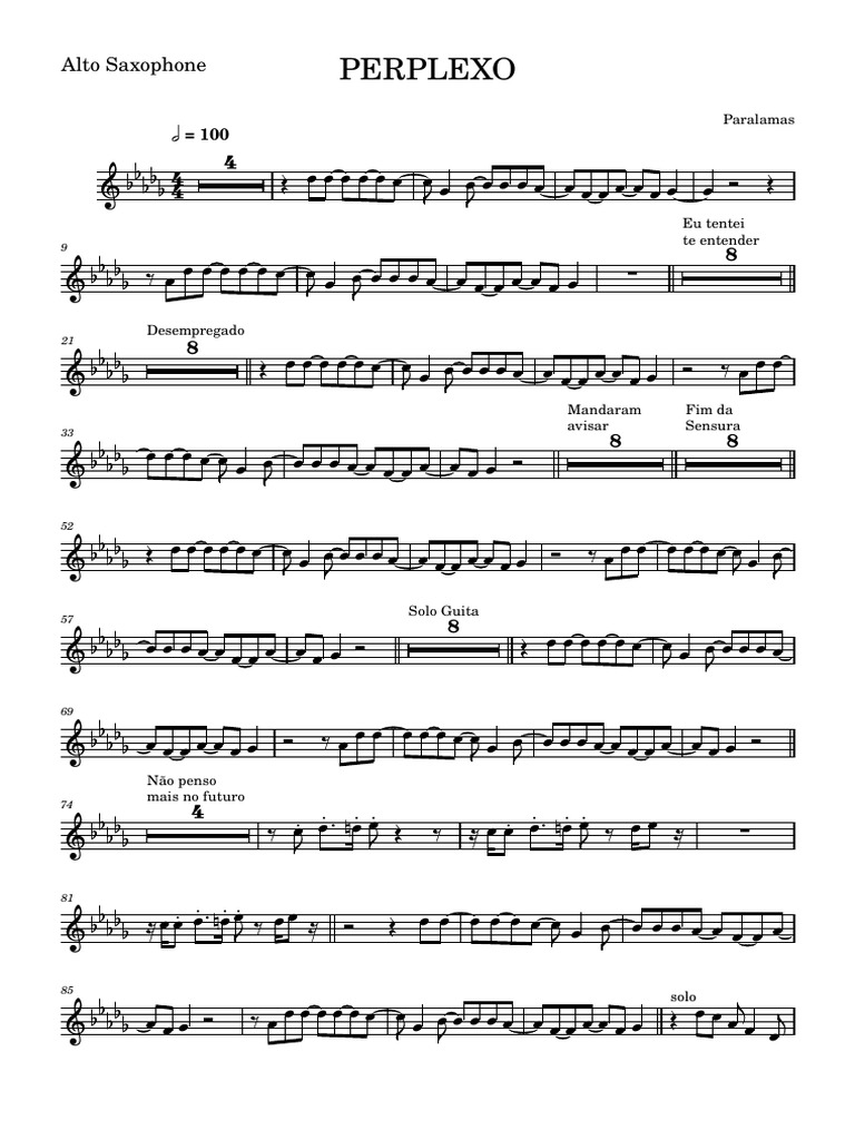 PERPLEXO-Alto_Saxophone | PDF | Saxophone | Woodwind Instruments
