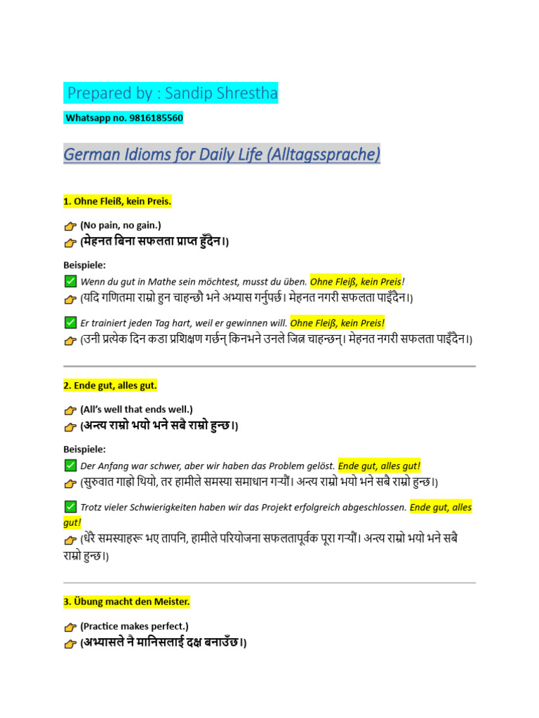 Prepared by Sandip | PDF