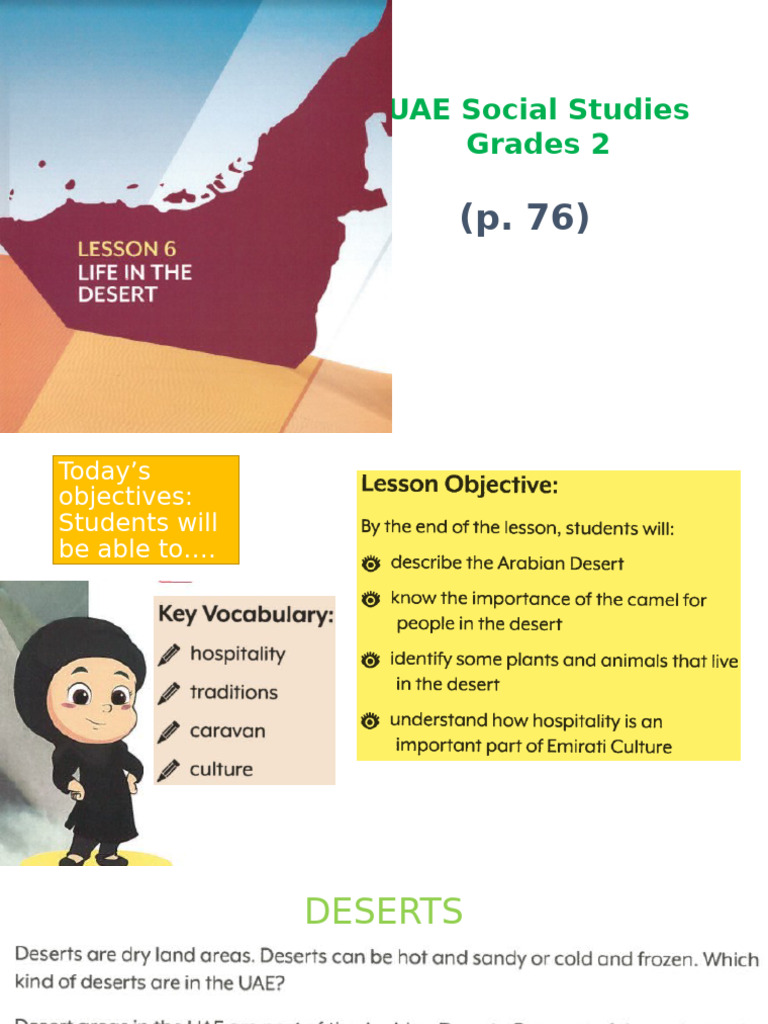 Bedouin Life and Culture in the UAE | PDF