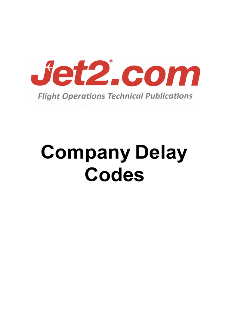 IATA Delay Codes Overview | PDF | Airport | Air Traffic Control