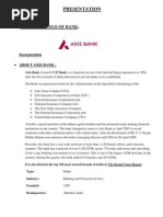 Investor Presentation For Axis Bank | PDF | Banks | Cloud Computing