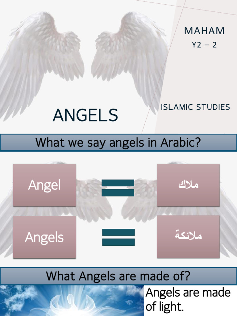 Islamic - Angel Presentation | PDF