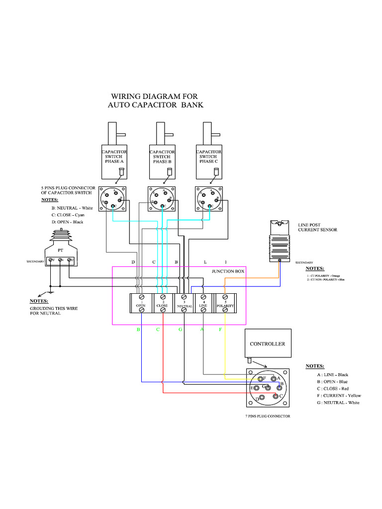 Wiring Diagram Capswitch - Final | PDF