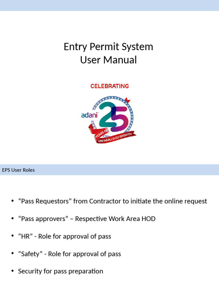 EPS User Manual Contractor Non Mundra | PDF | Computing | Software