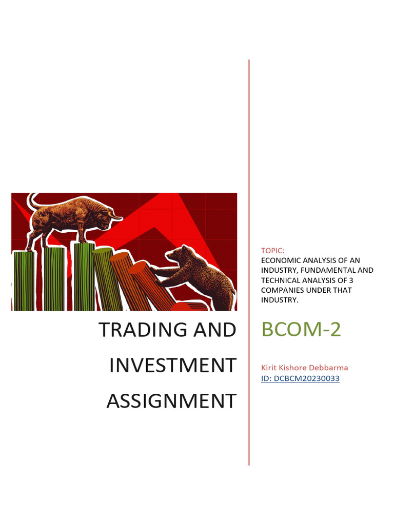 Assignment For Trading ID-33 BCM-2 | PDF | Health Care | Equity (Finance)