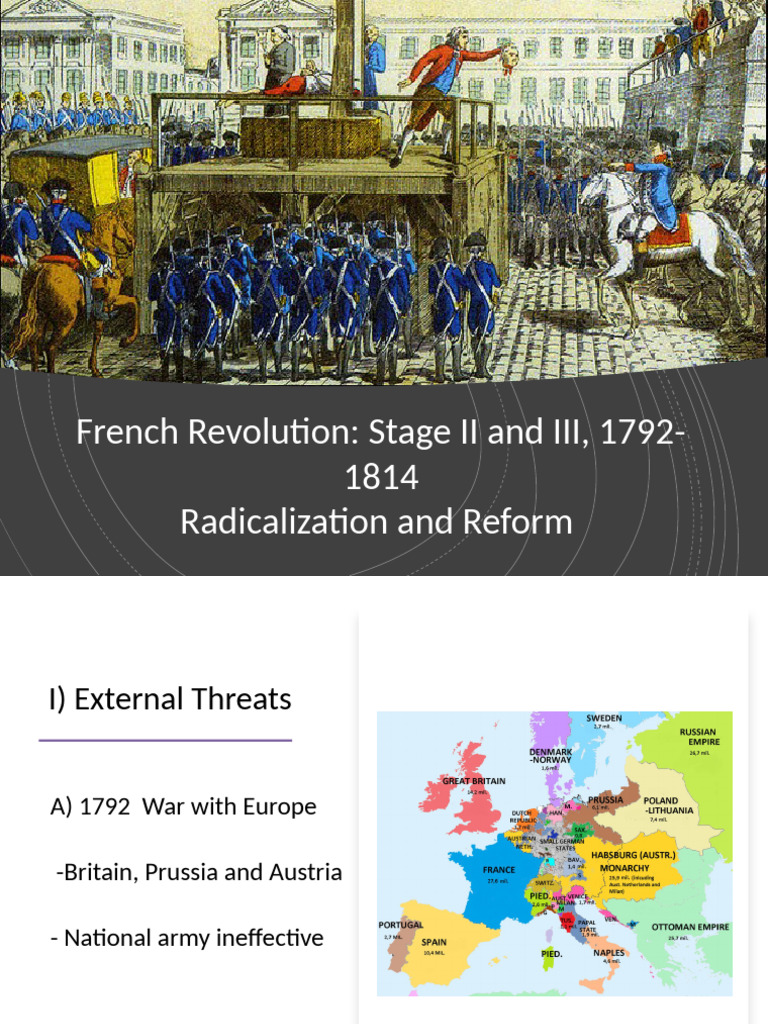 French Revolution Stages II & III Overview | PDF | Napoleon | First ...