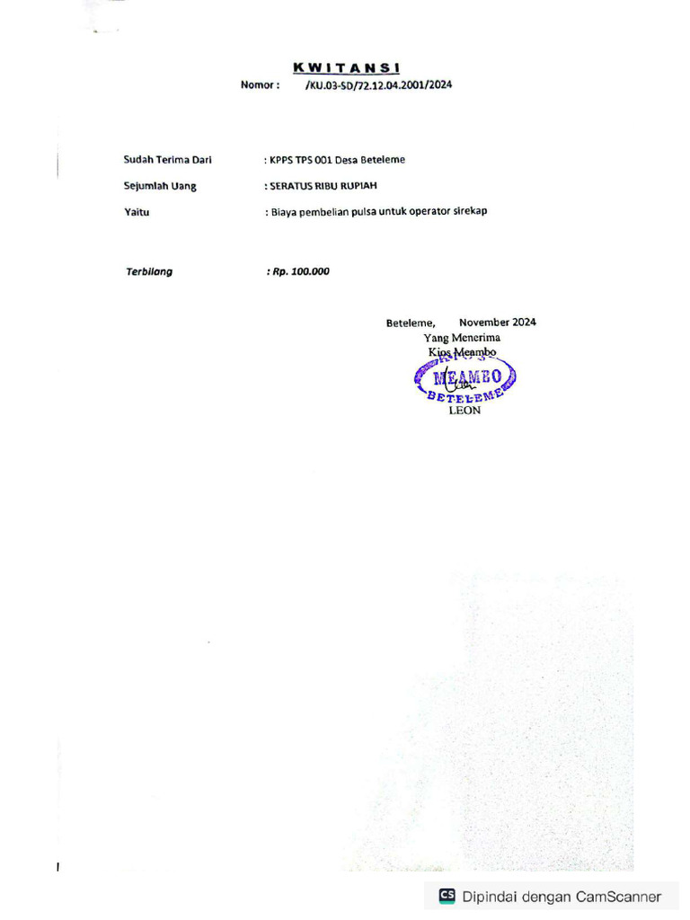 Operasional KPPS Beteleme_compressed | PDF