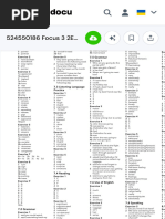 Focus 3 Workbook Answer Key | PDF