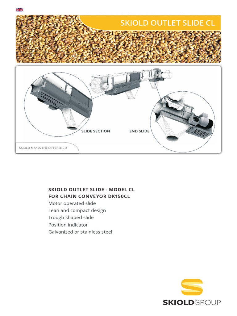 Slide Chain Conveyor DK150CL Data Sheet EN | PDF