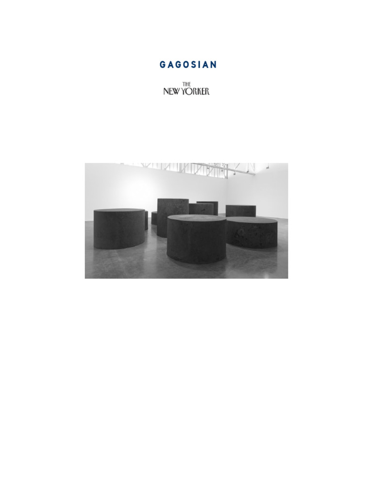 Schjeldahl Peter. Richard Serra Will Jolt You Awake. The New Yorker S ...