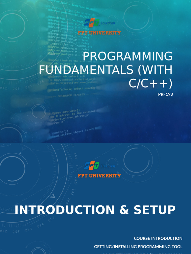 C/C++ Programming Fundamentals Overview | PDF | Computer Programming | C++