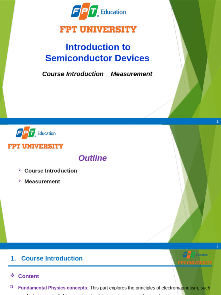 #1. Course Introduction - Measurement | PDF | Measurement | International System Of Units