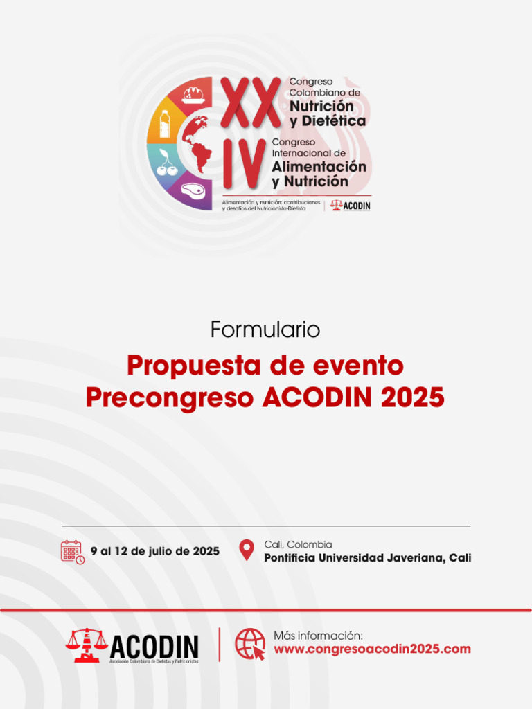 Formulario Evento Acodin | PDF