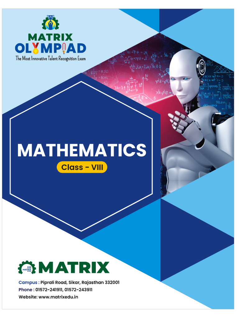 Class 8th Mathematics 2024 1 | PDF