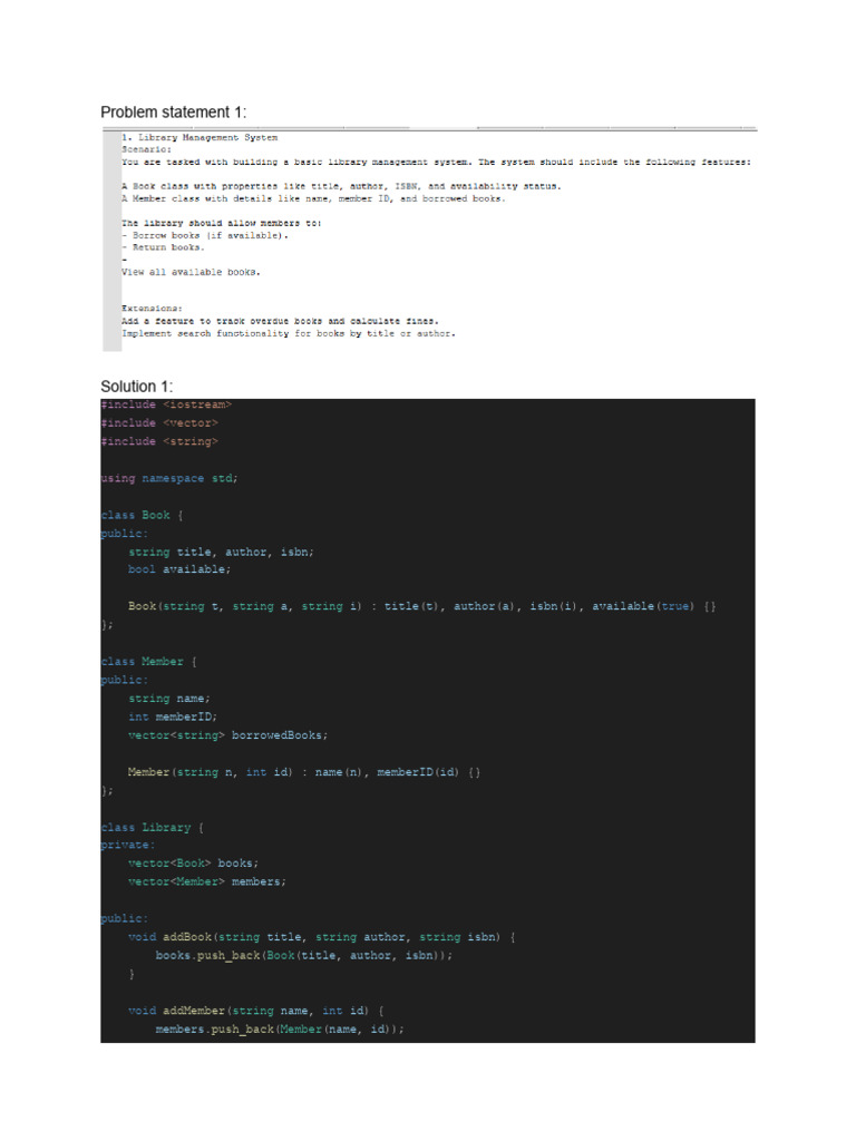 Code Pairing - Solutions For Asked Problems | PDF | Programming Paradigms | Computer Science