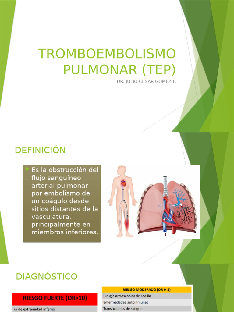 TROMBOEMBOLISMO PULMONAR (TEP).-1 | PDF