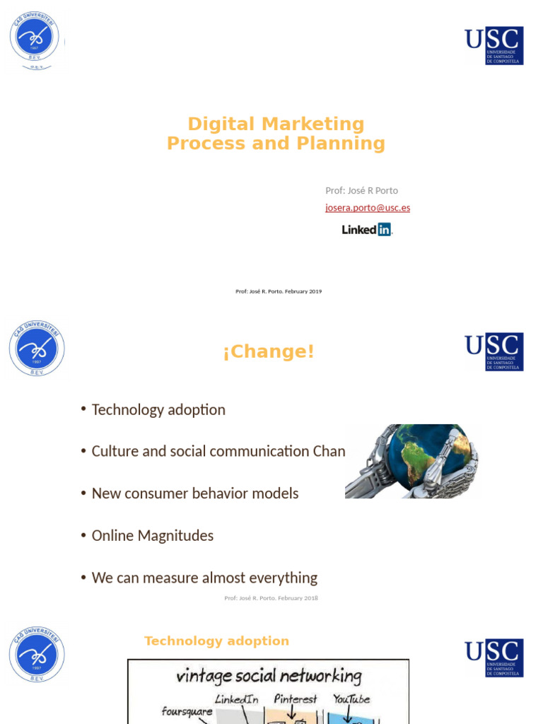 Digital Marketing Process Overview | PDF | Marketing | Market Segmentation