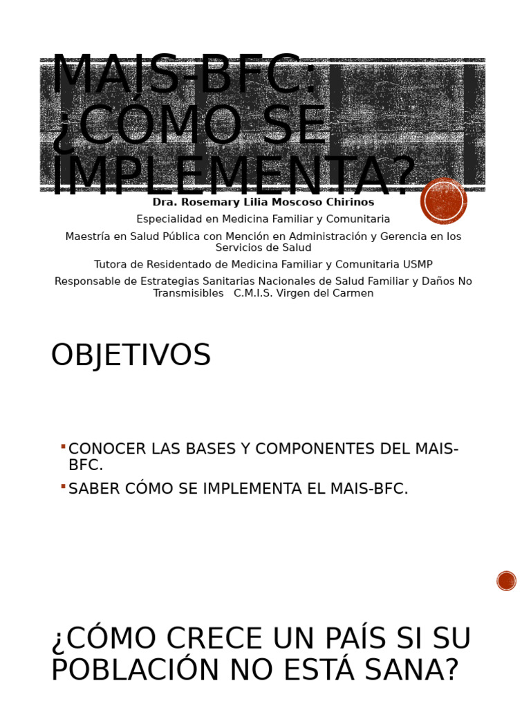 Mais BFC | PDF | Cuidado de la salud