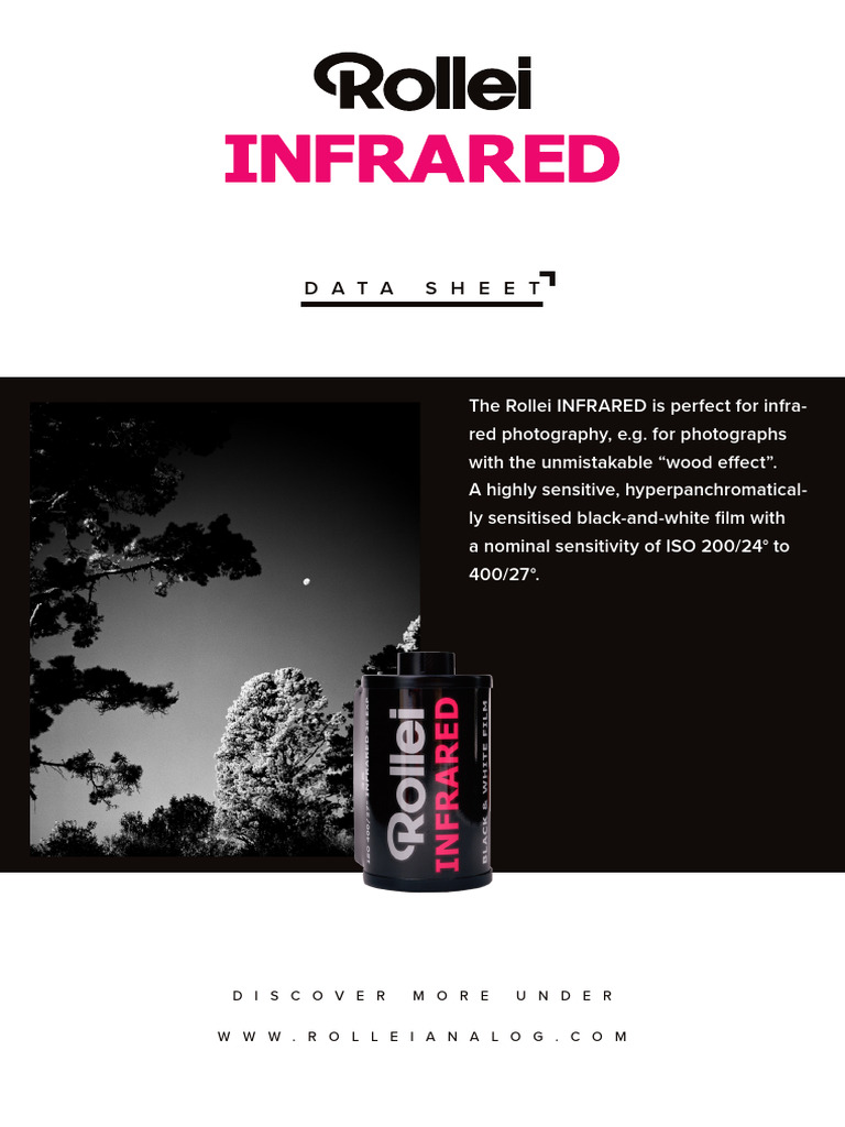 INFRARED Data-Sheet EN R210701 | PDF | Film Speed | Infrared