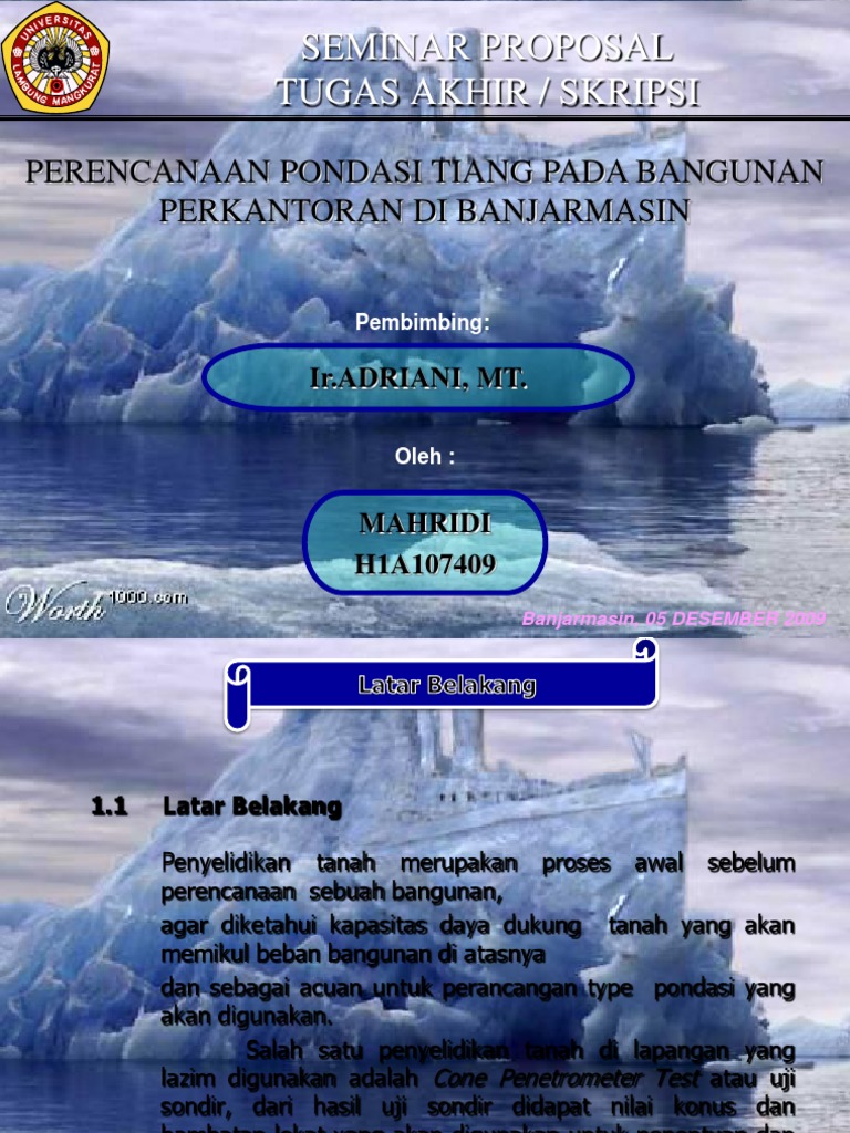 Seminar Proposal TA | PDF