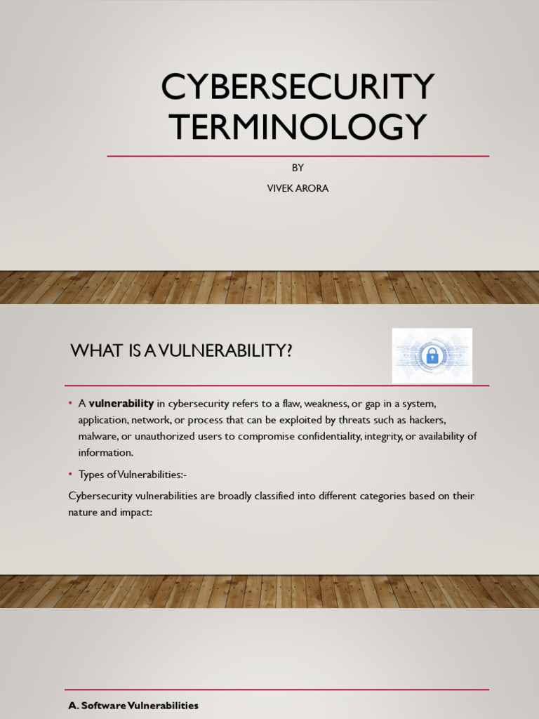 Cybersecurity_Terminology__1740725824 | PDF | Computer Security | Security