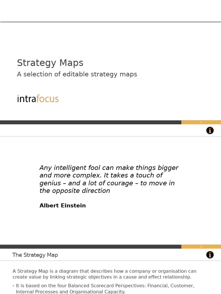 Strategy Map Templates V5 | PDF | Business Economics | Strategic Management