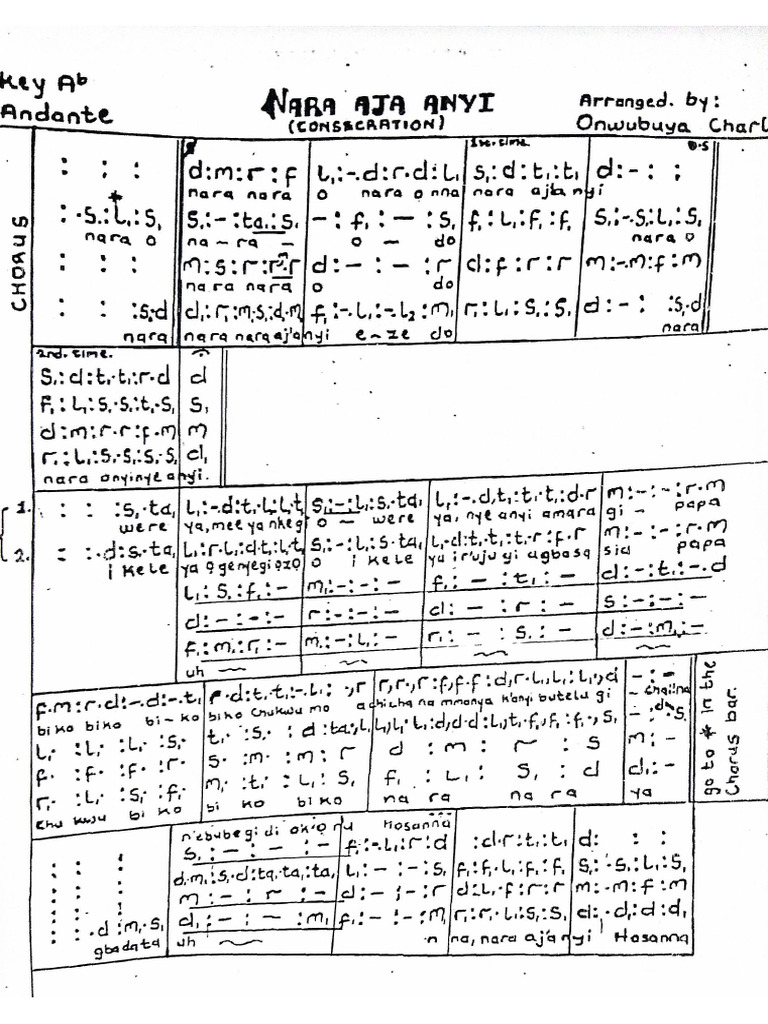 Nara Aja Anyi | PDF