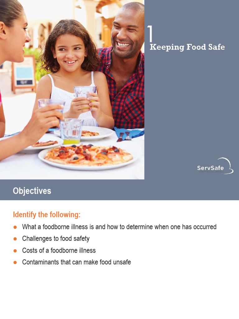 PPT-Unit-1-Keeping-Food-Safe | PDF | Food Safety | Foodborne Illness