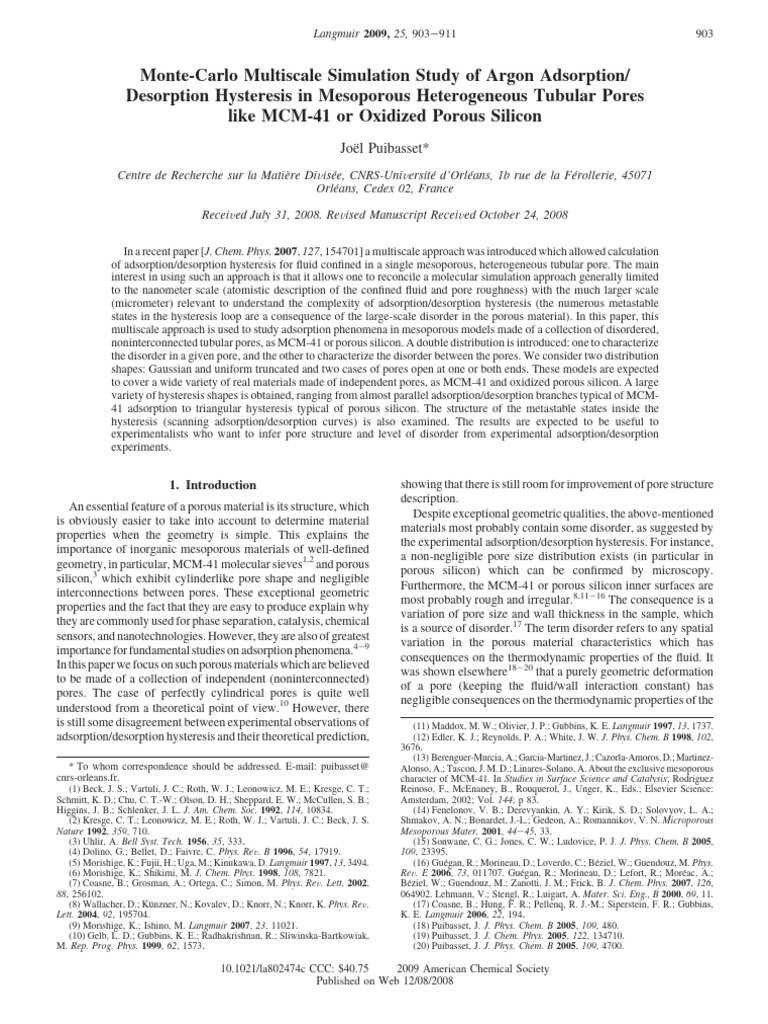 puibasset2009Monte-Carlo Multiscale Simulation Study of Argon ...