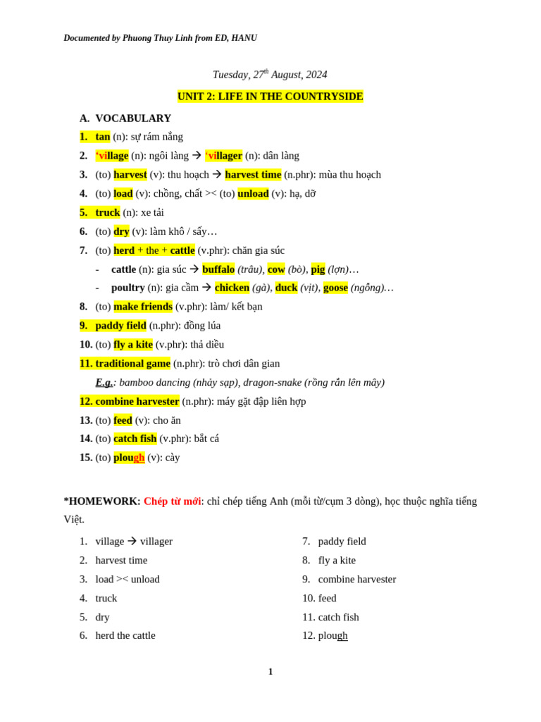 Unit 2 (Note-Taking) | PDF