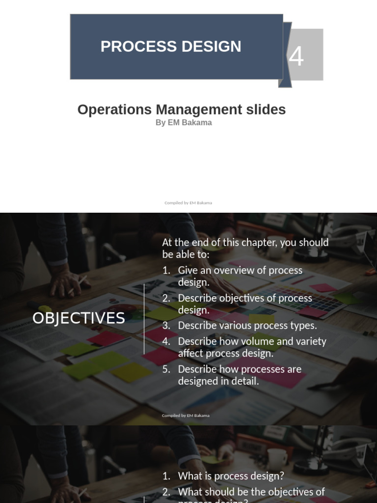 Chapter 4 - Process Design | PDF | Recycling | Inventory