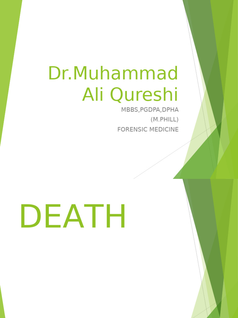 Understanding Types and Causes of Death | PDF