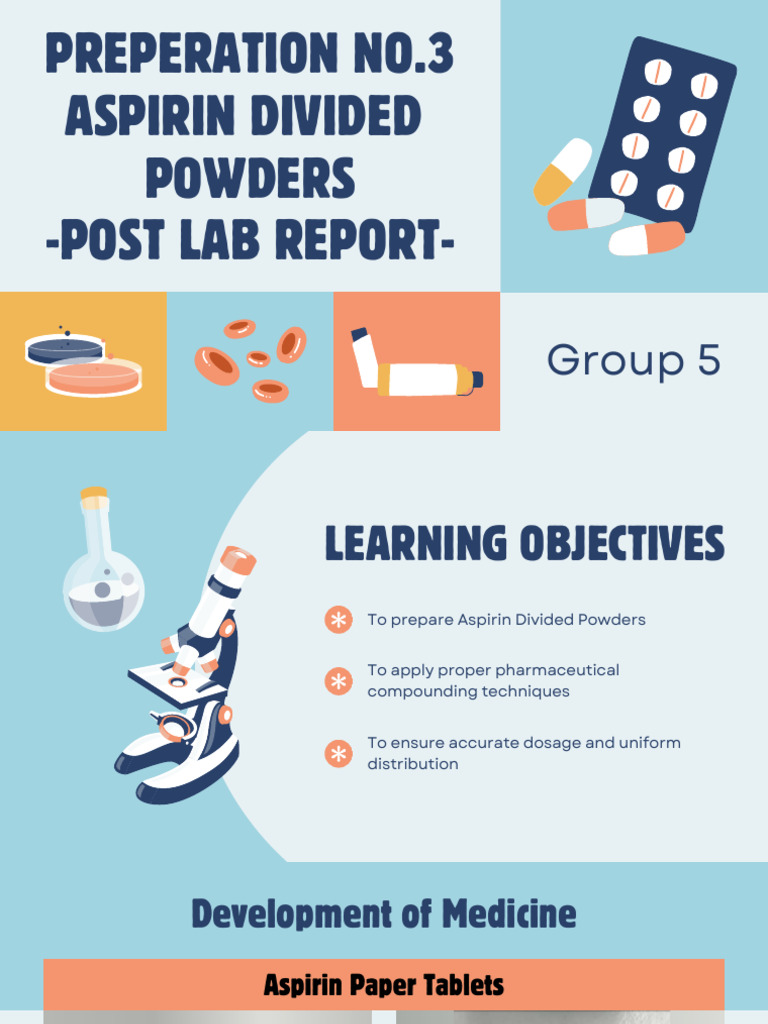 Group 5 (Prep #3 and #4 Post Lab) | PDF | Tablet (Pharmacy) | Glycerol