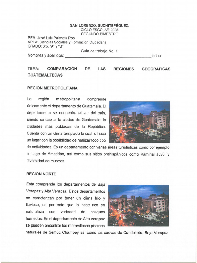 Sociales Tema 2 3ro | PDF