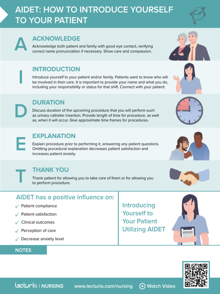 AIDET: Effective Patient Introductions | PDF
