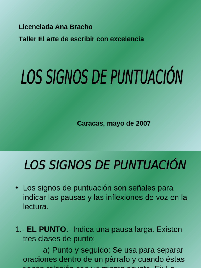 Signos de Puntuación: Guía Esencial | PDF | Coma | Puntuación