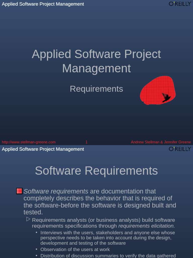 Software Requirements Management Guide | PDF | Use Case | Project ...