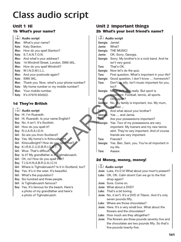 English Conversation Practice Scripts | PDF