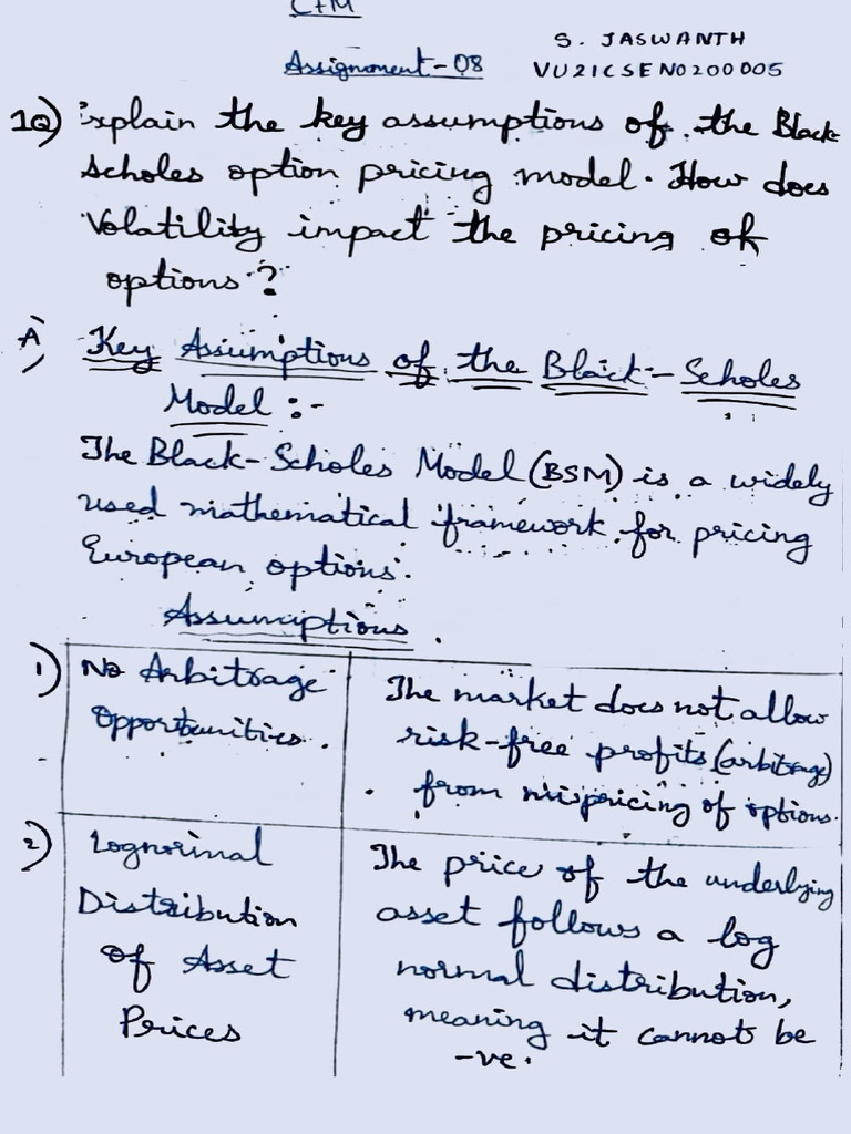 CFM Assignment 8 | PDF