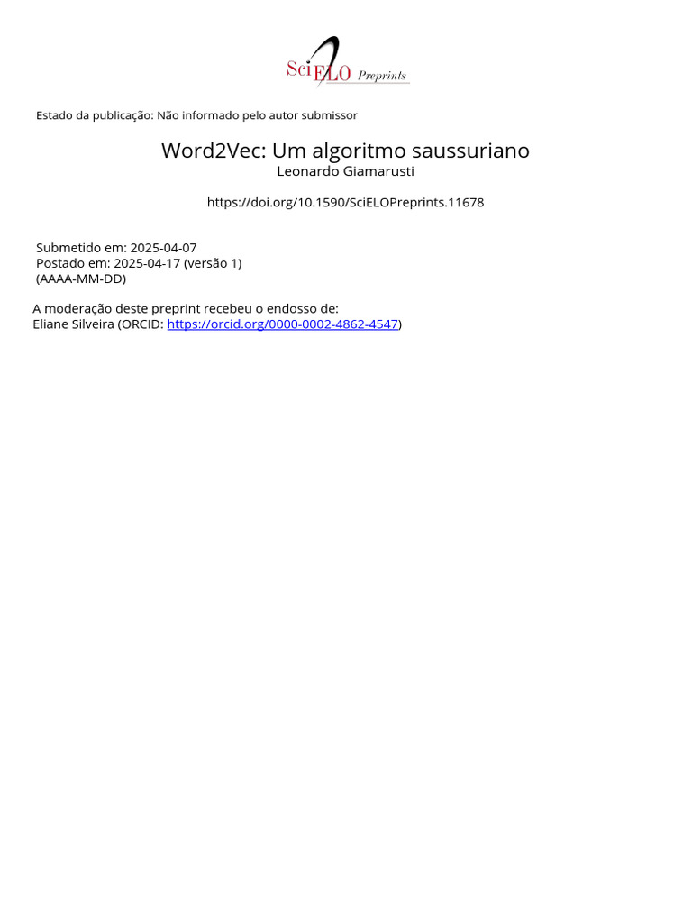 Word2Vec_+um+algoritmo+saussuriano.docx+(4) | PDF | Linguística ...