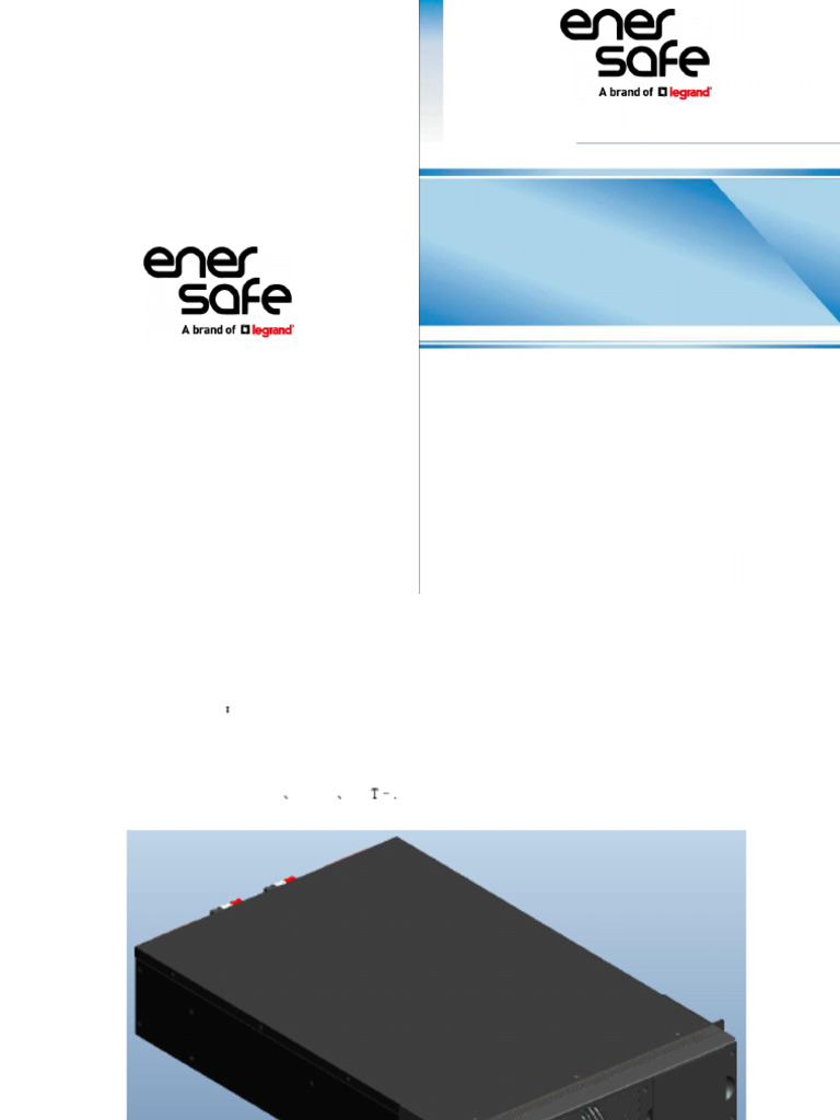 User Manual RT 6 10KVA Battery Pack | PDF | Electricity | Power (Physics)
