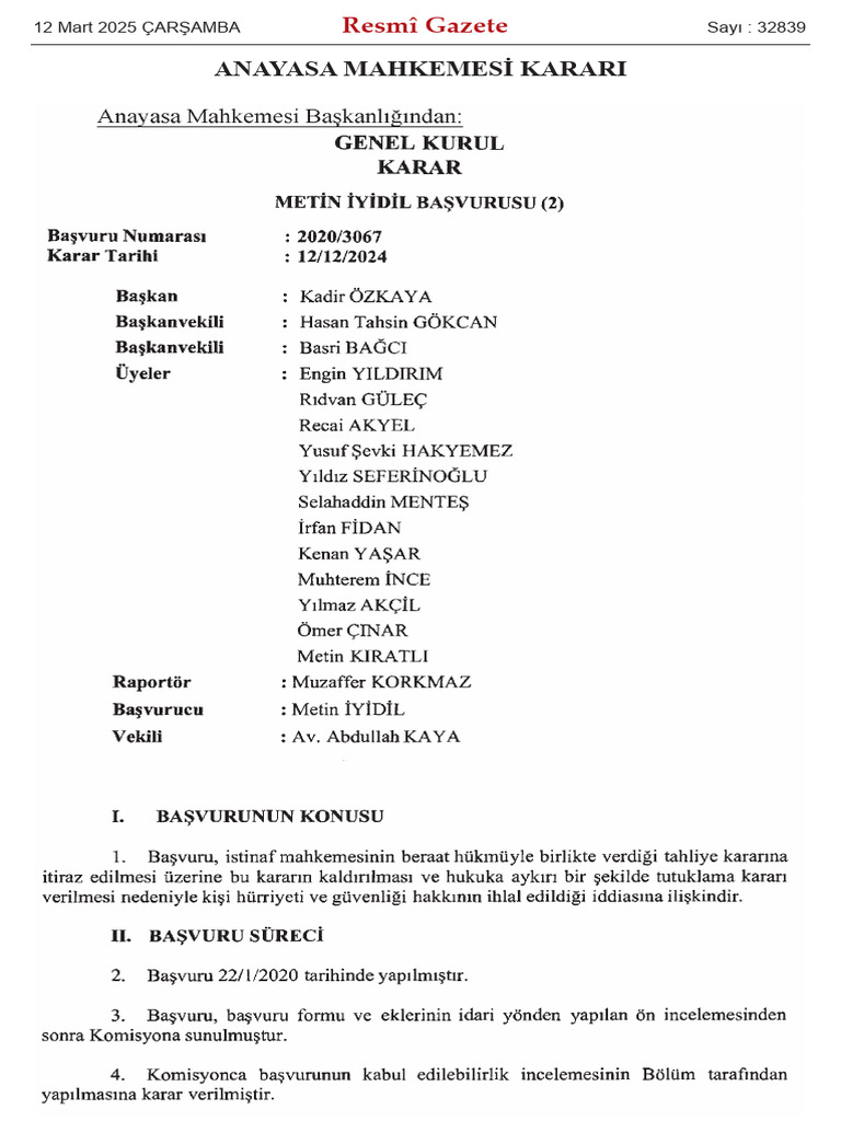 AYM Bireysel Ba Vuru 12 03 2025 1743057957 | PDF