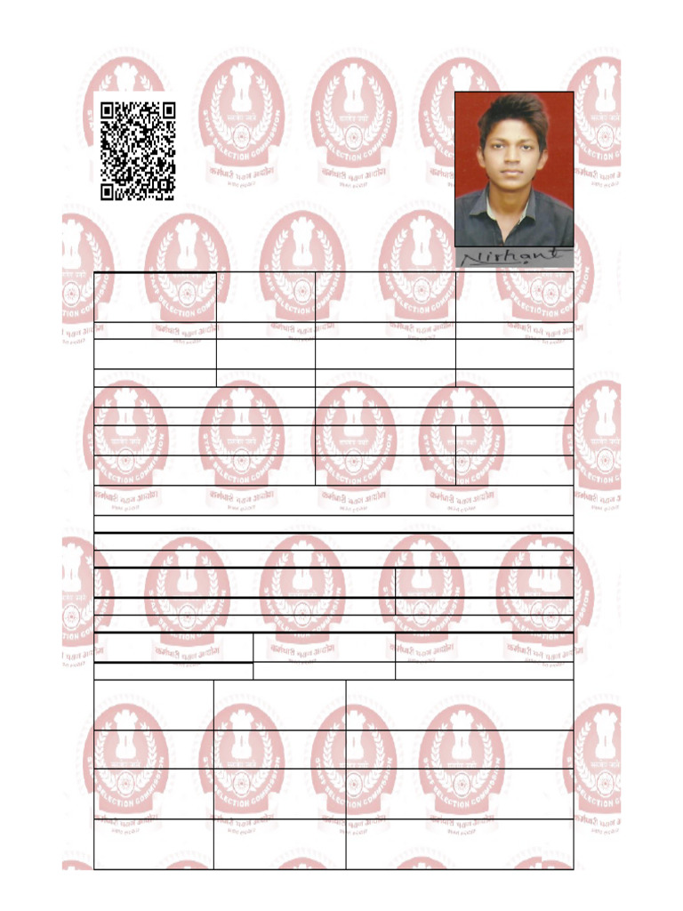 Application Form Draft Print For All | PDF
