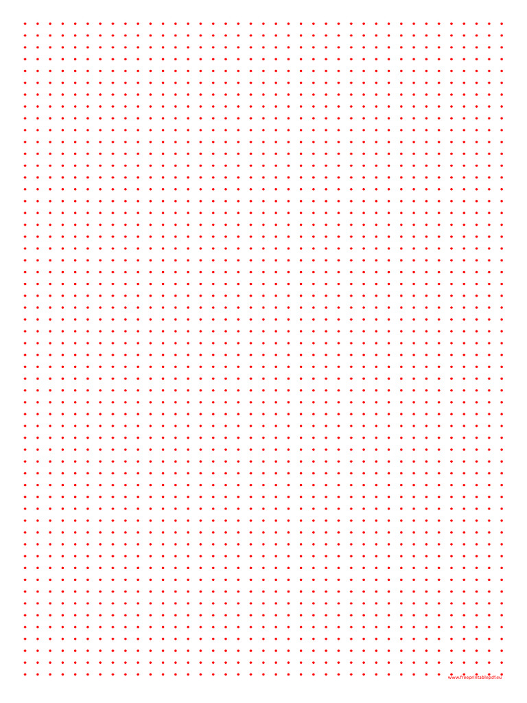 En Dot Paper 5 MM Red | PDF