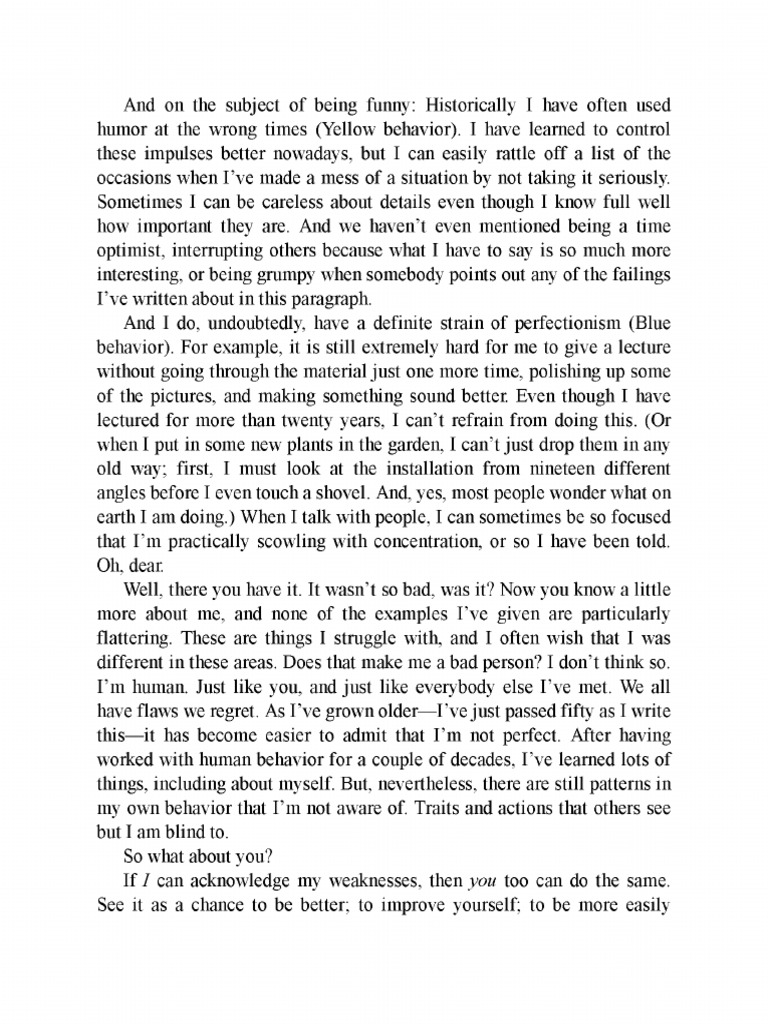 Surrounded by Psychopaths, by Thomas Erikson - Page - 040 | PDF