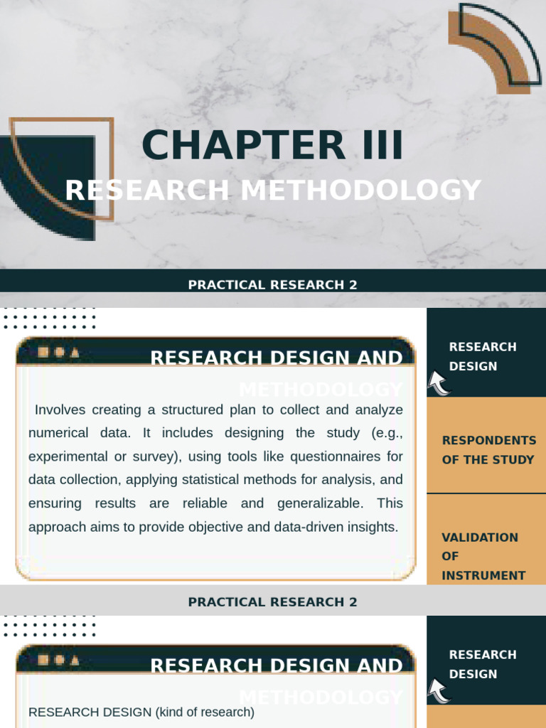 Chaper 3 - Practical Research 2 | PDF | Survey Methodology | Validity (Statistics)